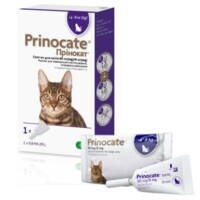 Купити KRKA (КРКА) Prinocate Cat - Протипаразитарні краплі Прінокат на ...